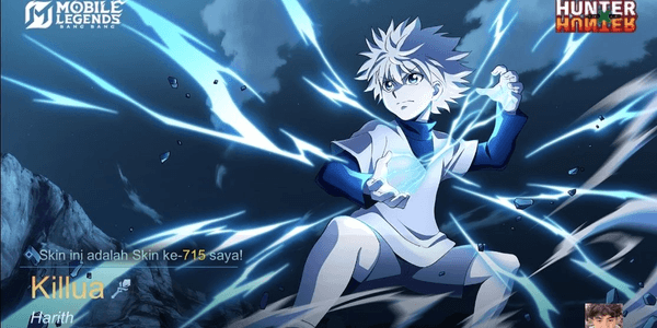 Buy Skin Harith Hxh (Killua Zoldyck) Mobile Legends 3218689 | itemku
