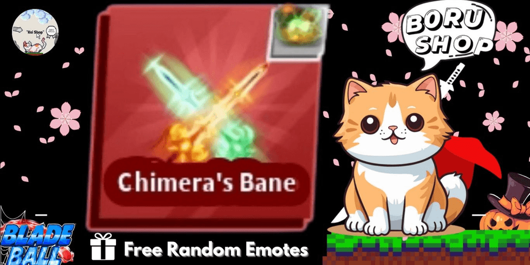 Buy Limited Swords Chimera Bane With Finisher | Blade Ball RBL Blade ...