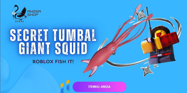 Beli Fish Fish it! SECRET : Giant Squid (Sotong Raksasa) Fish It ...