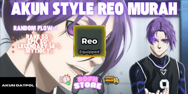 Buy Account Akun Style Reo | Blue Lock Rivals Blue Lock Rivals 3228856 ...