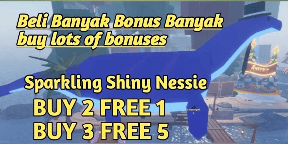 Buy Fish sparkling shiny Nessie Fisch 3230284 | itemku