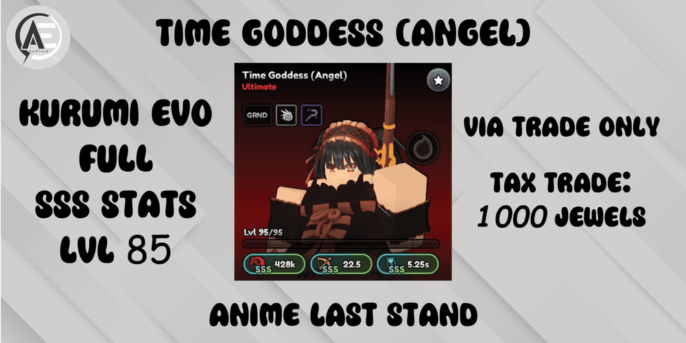 Beli Unit Time Goddess (Angel) || Anime Last Stand || Anime Last Stand ...