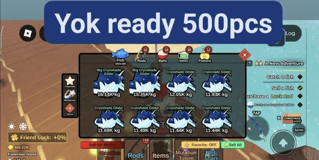 Buy Fish Tumbal Secret Random - Fist It! Fish It! 3984129 | itemku