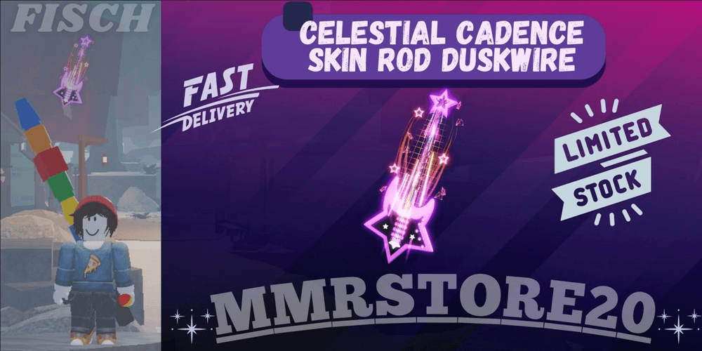 Buy Item Celestial Cadence | Skin Rod Limited | Skin Rod Duskwire ...