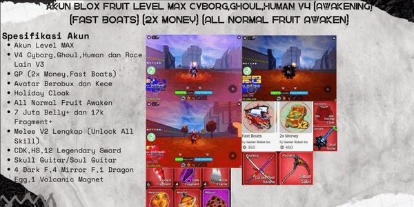 Cheapest Blox Fruits Account | itemku