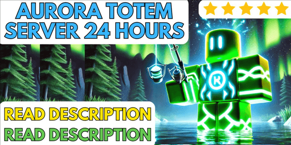 Beli Item Private Server Aurora Totem 24 Hours Fisch Termurah Mei 2026 ...