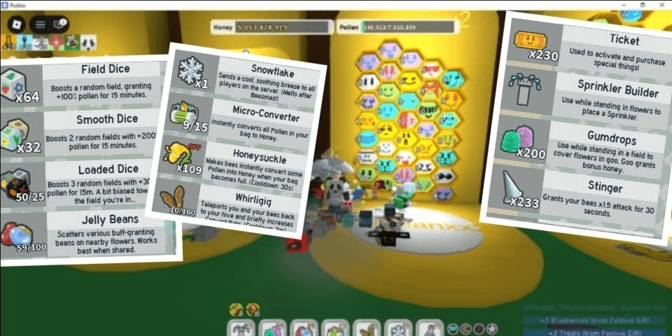 Buy Account Account Bee Swarm Early-Mid Bee Swarm Simulator 3990544 ...