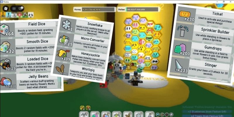 Buy Account Account Bee Swarm Early-Mid Bee Swarm Simulator 3990544 ...