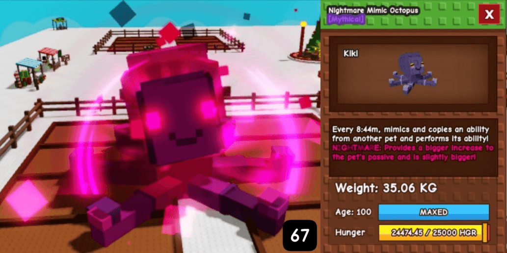 Buy Pets NIGHTMARE MIMIC OCTOPUS / NM MIMIC OCTOPUS CUTE PET GROW A ...