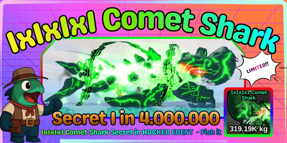 Beli Fish 1x1x1x1 Comet Shark Fish It! Terlengkap dan Termurah Februari ...