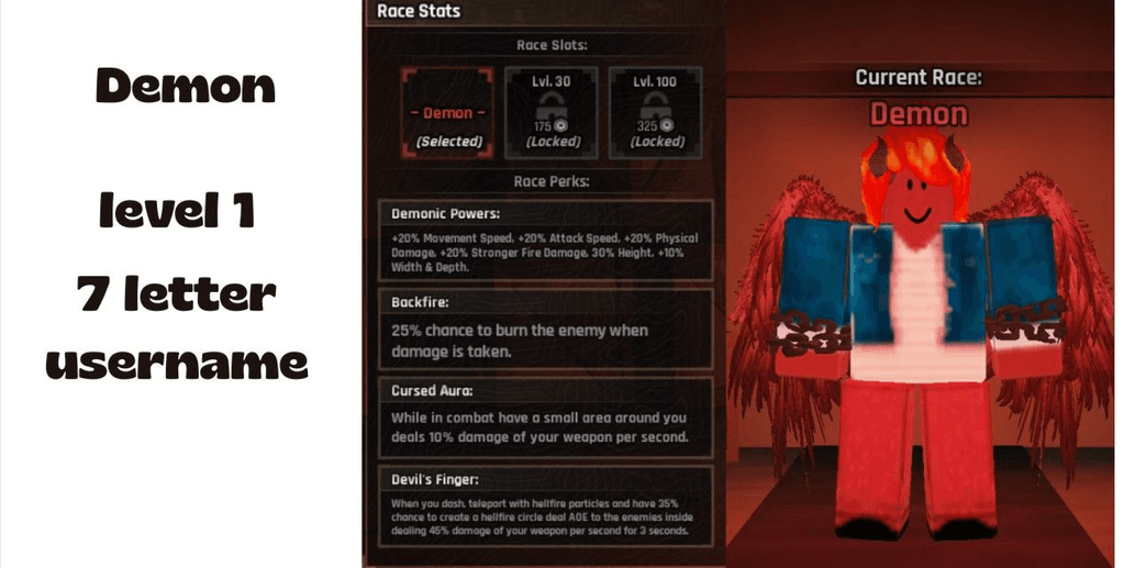 Beli Akun Akun Starter Demon Race The Forge Terlengkap dan Termurah ...