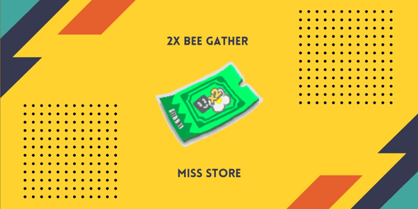 Buy item X2 Bee Gather Voucher Bee Swarm Simulator 3240456 | itemku