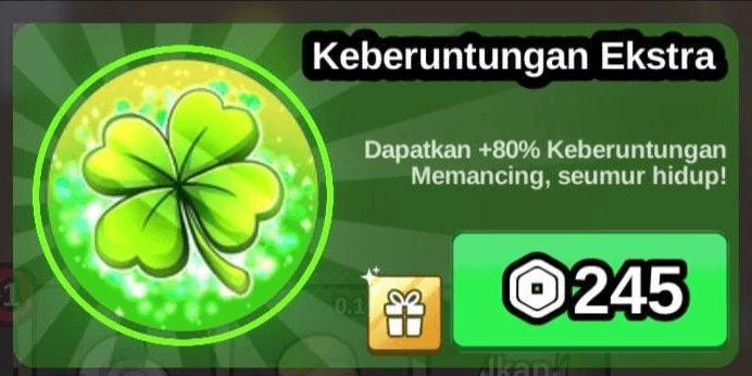 Beli Gamepass Extra Luck Fish It! Terlengkap dan Termurah April 2026 ...