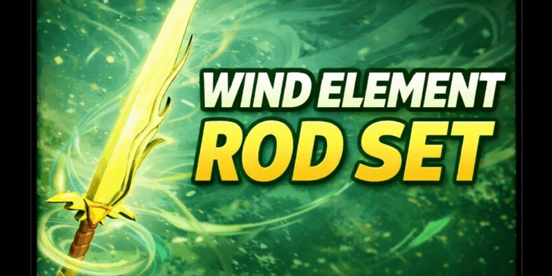 Beli Item Wind elemental Rod | SET Fisch Terlengkap dan Termurah Maret ...