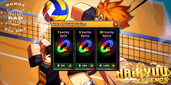 Beli Item 20 Lucky Spins Volleyball Legends Terlengkap dan Termurah ...