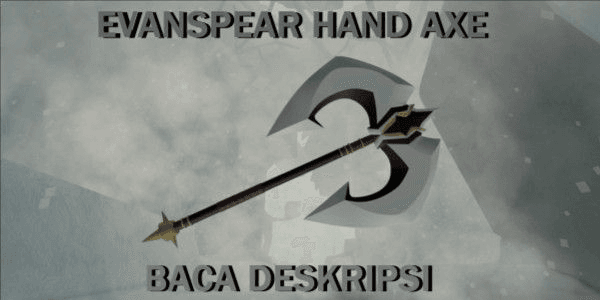Buy Weapon Evanspear Hand Axe - Deepwoken Deepwoken 3242745 | itemku
