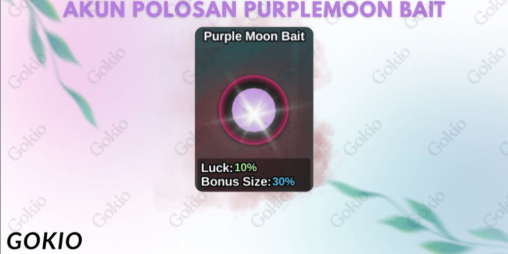Beli Akun AKUN POLOSAN FISH IT PURPLE MOON BAIT + LEVEL 20 + READY ...