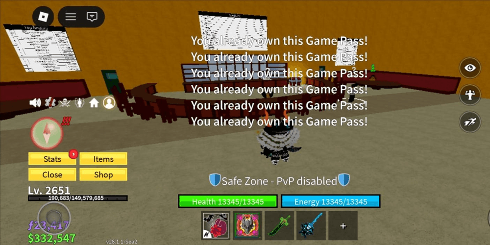 Beli Akun Akun Blox Fruit Permanent fruits Dragon, Dough, Portal ...