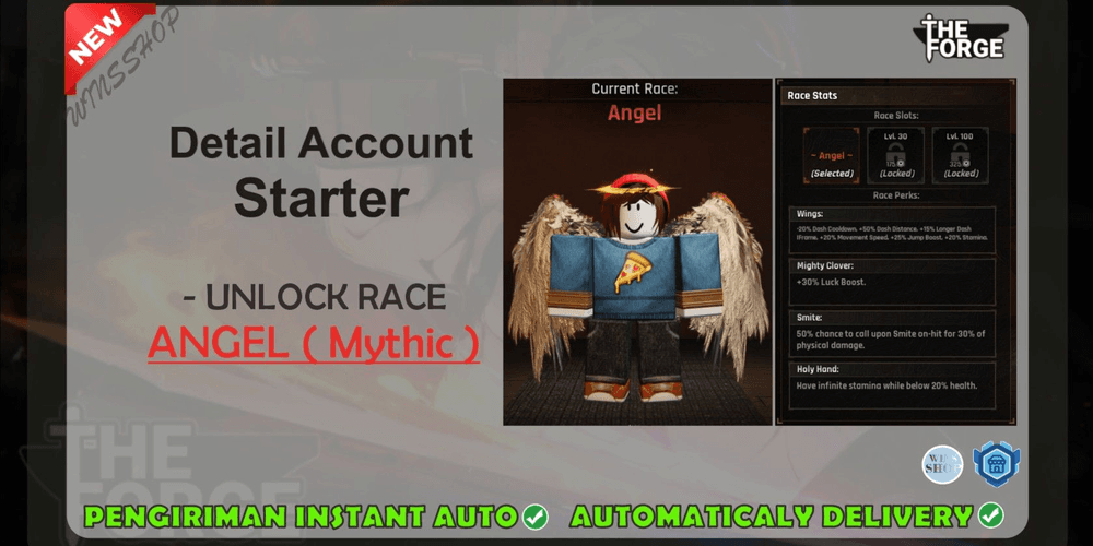 Beli Akun Akun The Forge Angel - Mythic Race The Forge Terlengkap dan Termurah Desember 2025 ...