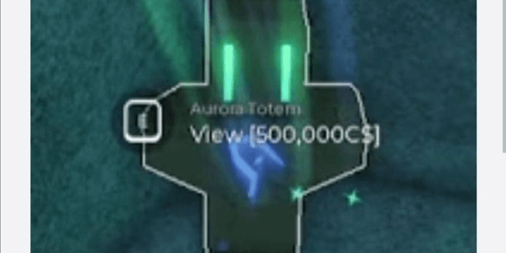 Buy Item AURORA TOTEM Fisch 3186414 | itemku