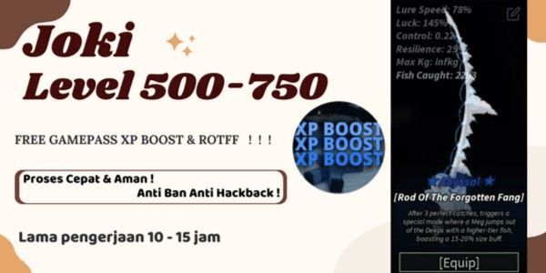 Beli Joki Fisch Termurah Februari 2025 | itemku