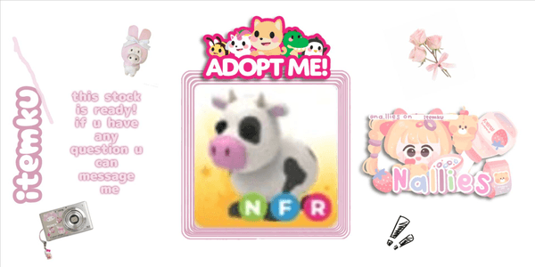 Buy Pet NFR Cow Adopt Me Trading Hub 3198223 | itemku