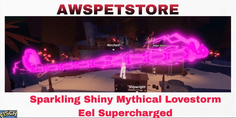 Beli Fish Sparkling Shiny Mythical Lovestorm Eel Supercharged Fisch ...