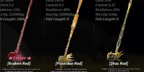 Beli Akun akun fisch level 250-300 [BONUS KRAKEN,POSEIDON,DAN ZEUS ROD ...