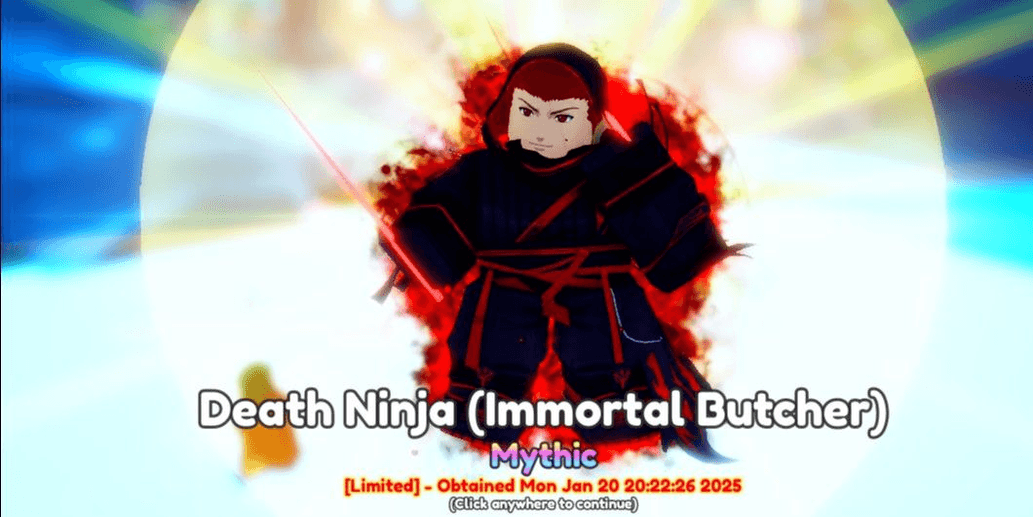 Beli Unit Death Niinja (Immortal Butcher) - Anime Adventures Anime ...