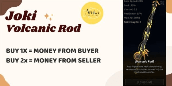 Buy Boosting Service JOKI VOLCANIC ROD | CHECK DESCRIPTION Fisch ...