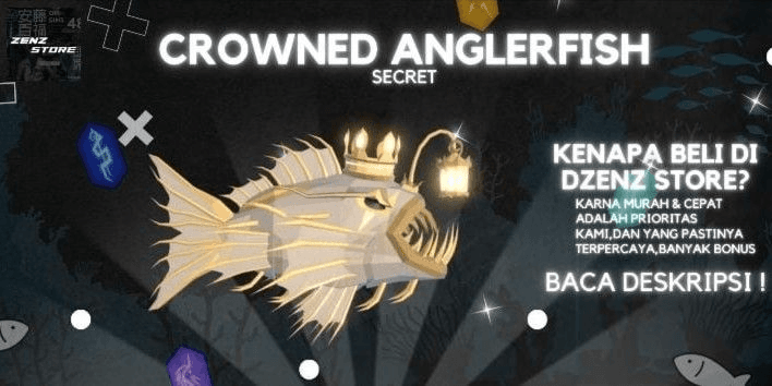 Buy Fish Crowned Anglerfish Fisch 3321080 | itemku