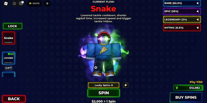 Buy Account Kunigami + Snake + 18 Lucky Style Spin + 8 Lucky Flow Spin ...