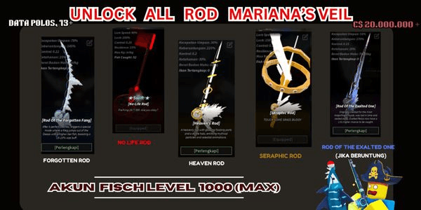 Cheapest Fisch Account | itemku