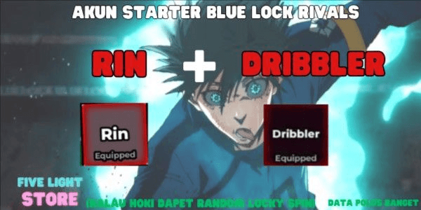 Beli Akun Akun Rin (Style) + Dribbler (Flow) Blue Lock Rivals ...