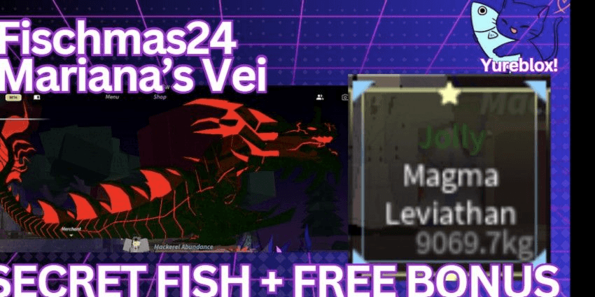 Beli Fish Jolly Magma Leviathan Unappraise LIMITED Mutation ~Mariana ...