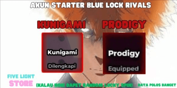 Buy Account Akun Kunigami (Style) + Prodigy (Flow) Blue Lock Rivals ...