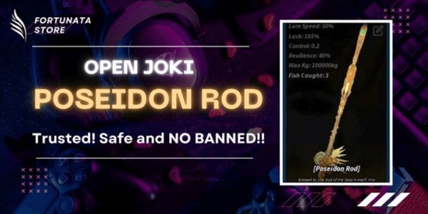 Buy Boosting Service POSEIDON ROD - FISCH RBL!! Fisch 3267372 | itemku