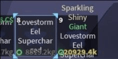 Buy Fish SSG(Sparkling Shiny Giant) LOVESTORM EEL SUPERCHARGED | Free ...