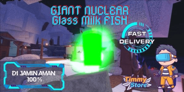 Buy Fish Nuclear Giant Glass Of Milk Fish |Rbl | Rare Fish Fisch ...
