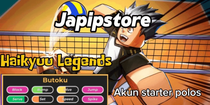 Buy Account Akun Style Butoku - Haikyuu Legends Volleyball Legends ...