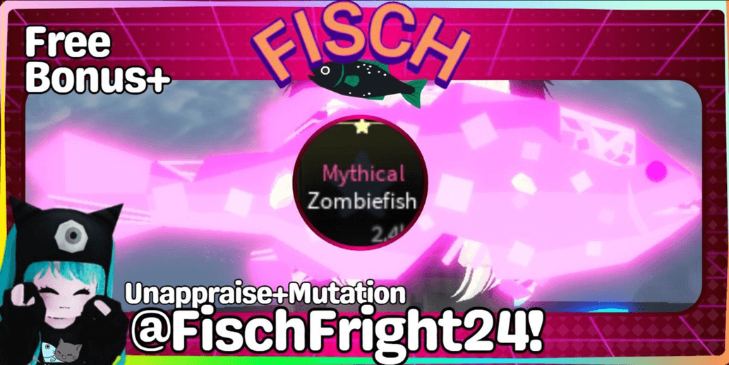 Beli Fish Unappraise Mythical Zombiefish ~FischFright Limited Fish ...