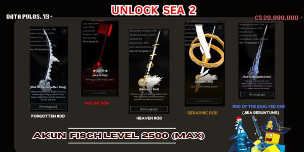 Cheapest Fisch Account | itemku