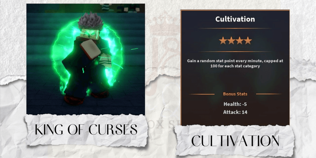 Buy Traits Cultivation King Of Curses / Sukuna | Legendary Trait - A Universal Time (AUT) A ...