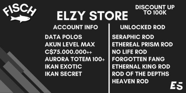 Cheapest Fisch Account | itemku