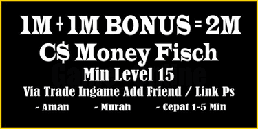 Cheapest Fisch Money | itemku