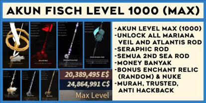 Cheapest Fisch Account | itemku