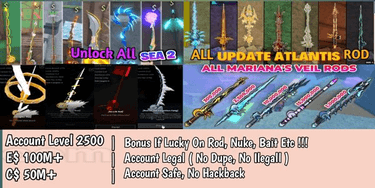 Cheapest Fisch Account | itemku