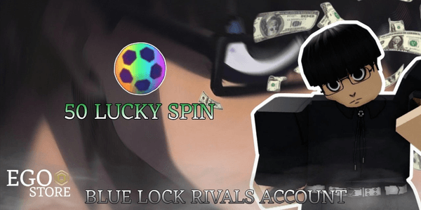 Buy Account 50 Lucky Spin - Blue Lock Rivals Account Blue Lock Rivals ...