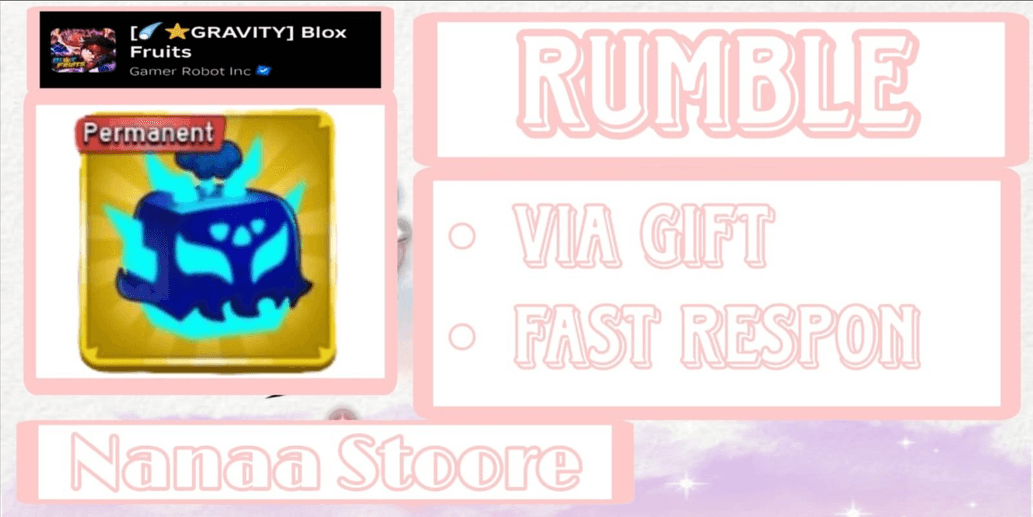 Buy Fruit Lightning (Permanent) Blox Fruits 3515549 | itemku