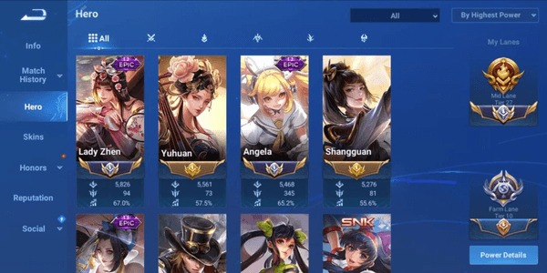 Buy Account CHEAP & GUARANTEED SULTAN SKIN HOK ACCOUNT Honor Of Kings ...
